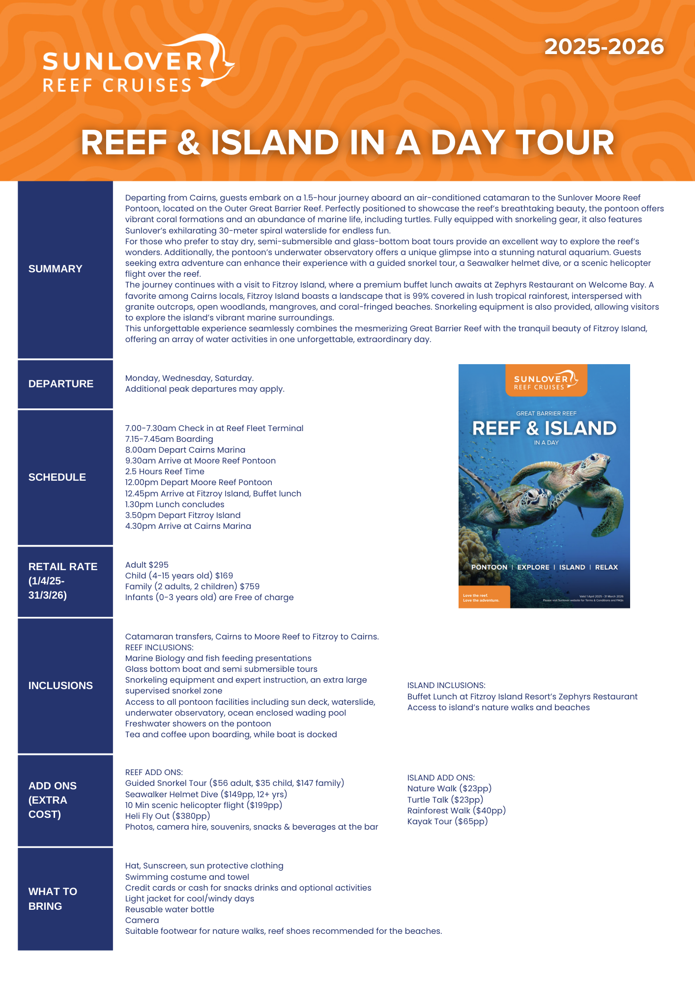 Sunlover Reef Cruises