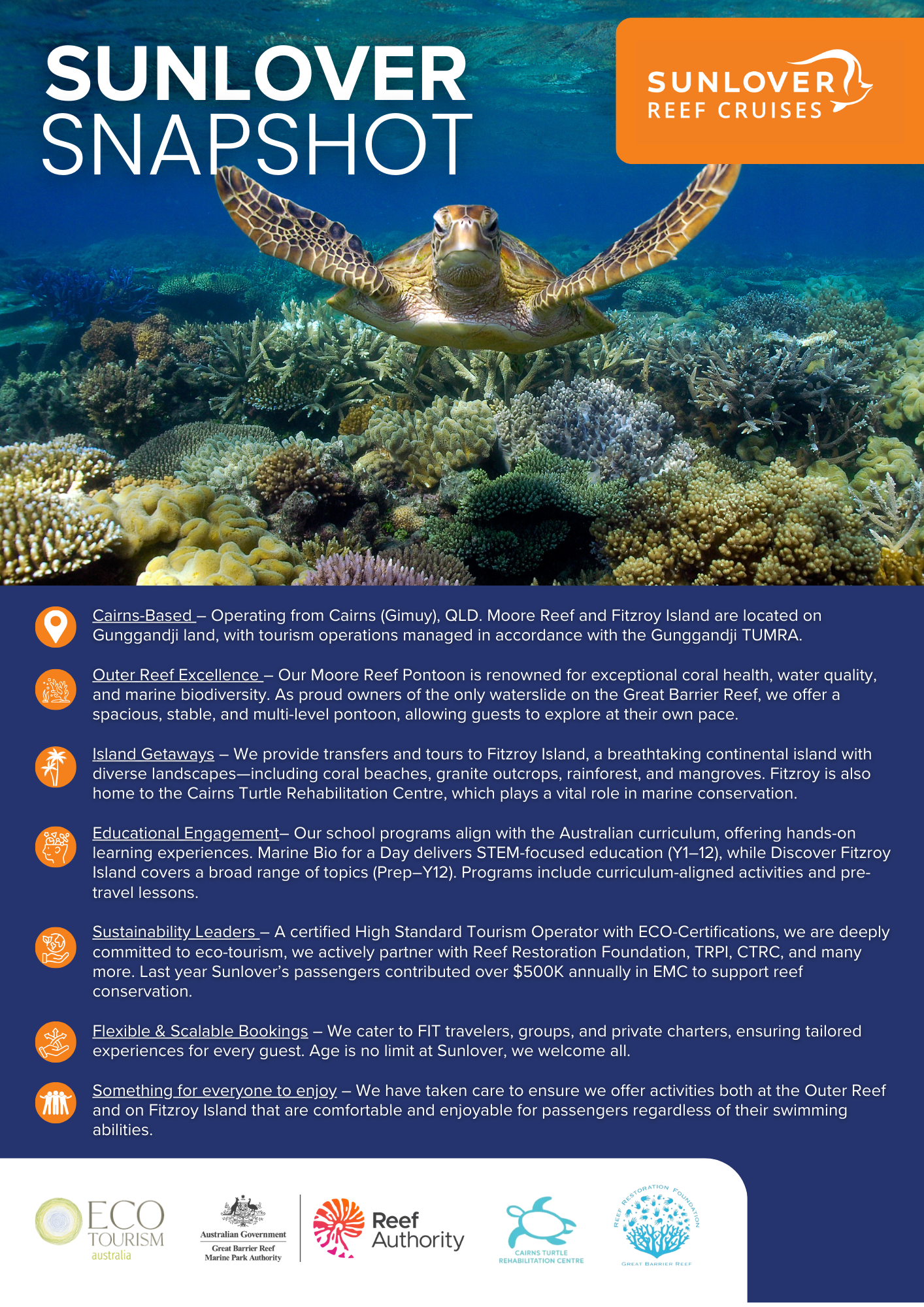 Sunlover Reef Cruises